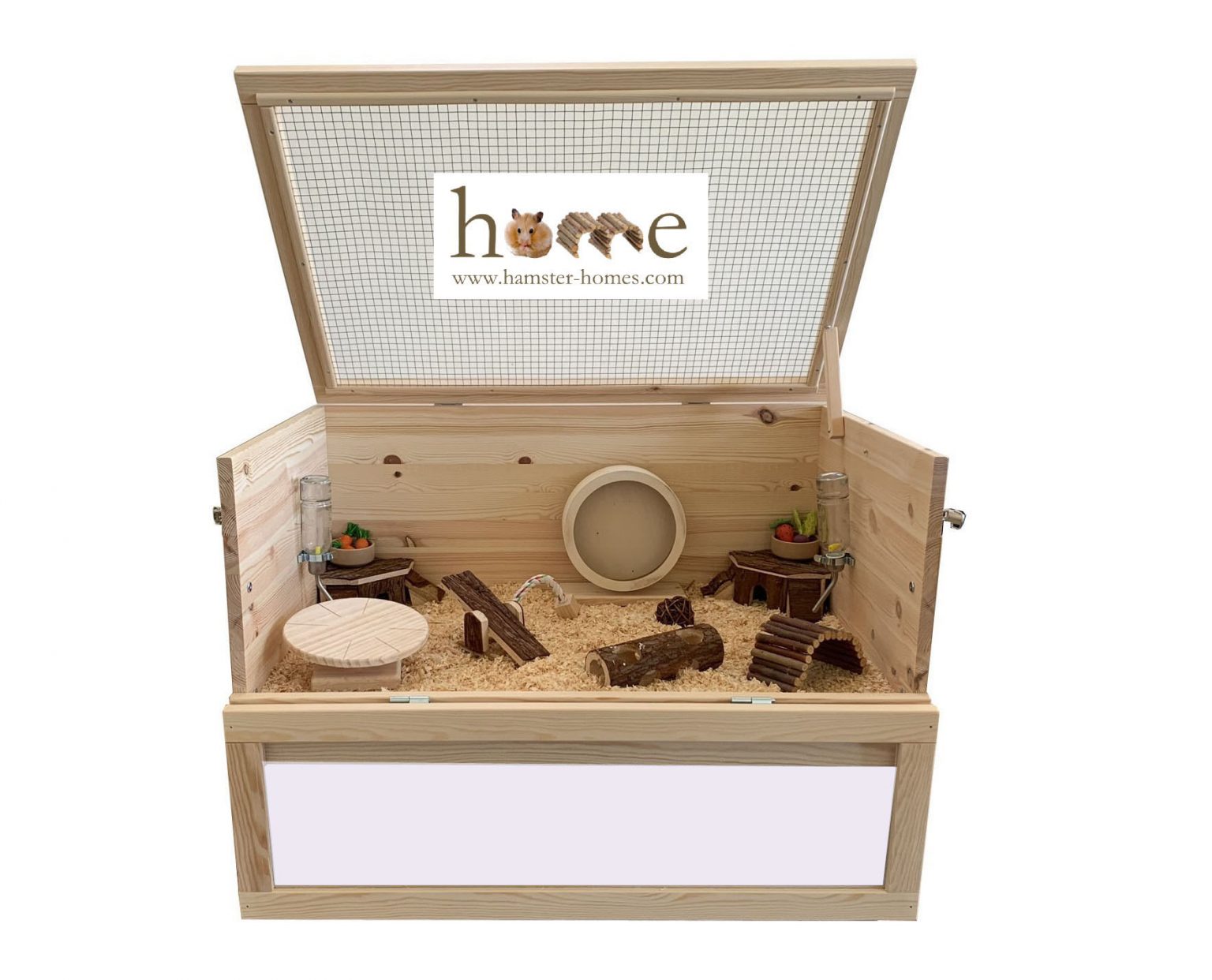 Wooden Hamster Cages - Made in our UK workshop