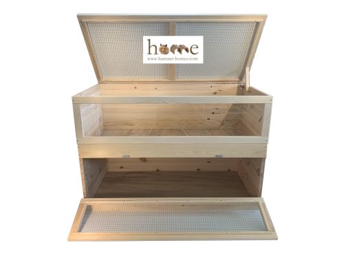 Two Tier Stackable Guinea Pig Cage - High quality - Made in the UK.