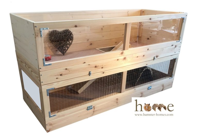 Pet Home Customisation: Perspex Front on upper tier