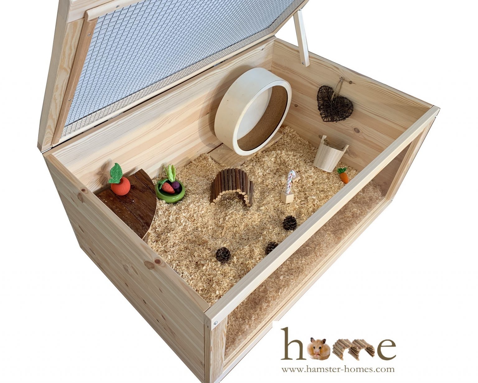 Wooden Hamster Cages - Made in our UK workshop
