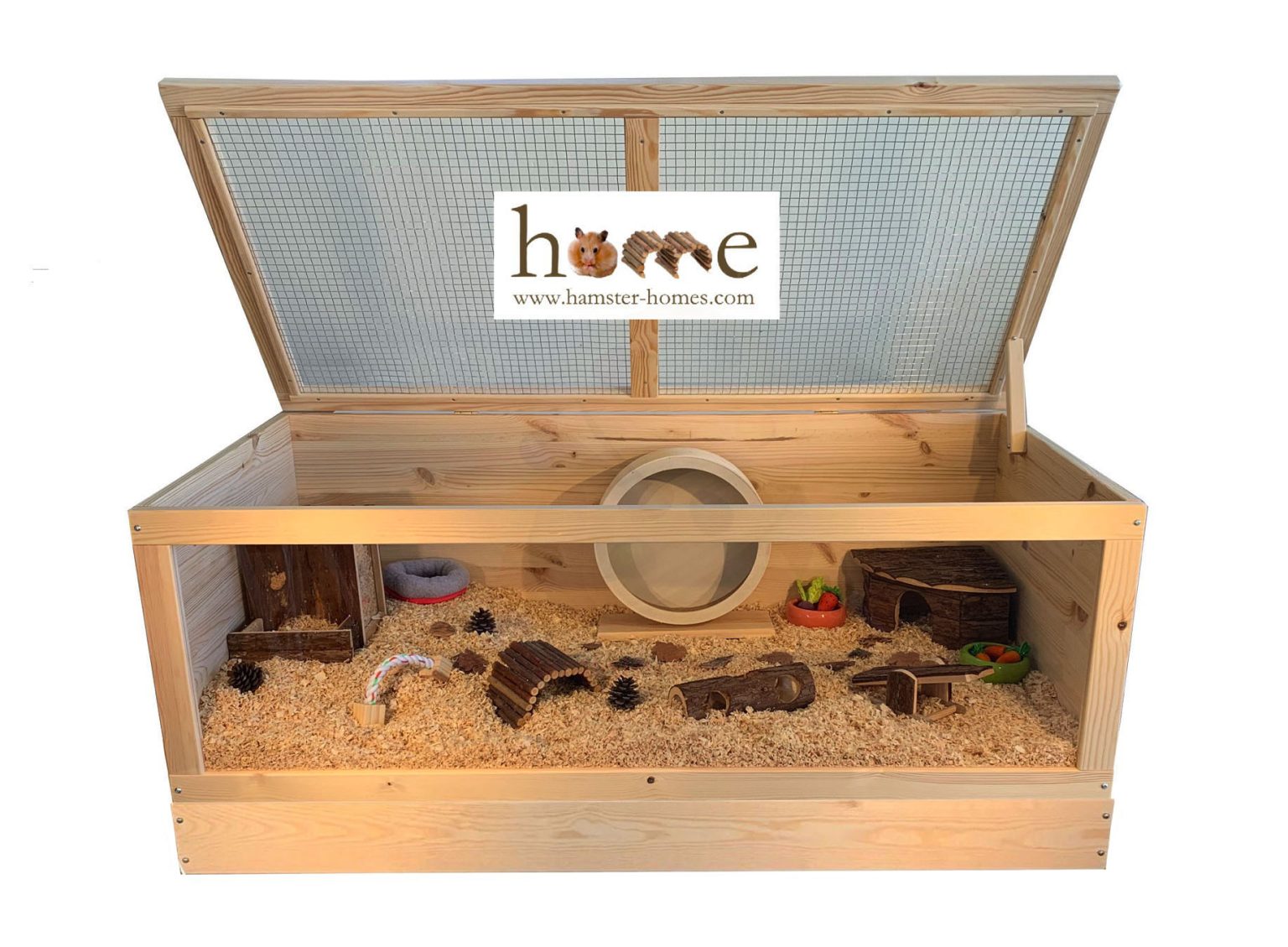 Two Tier Stackable Guinea Pig Cage - High quality - Made in the UK.